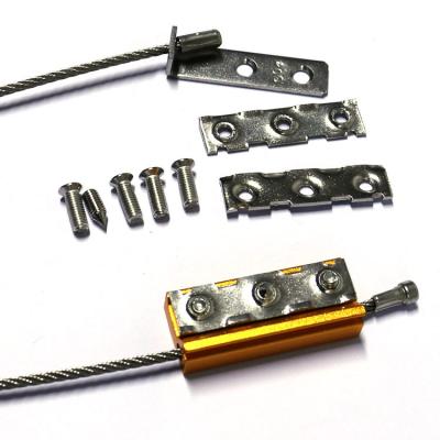 China Quick Stop Fall Arrest Lanyards With Anchor Point With Steel Wire Rope for sale