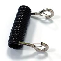 China High Quality Tpu Retractable Tether Spring Coiled Bungee Tool Lanyard for sale