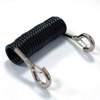 China High Quality Tpu Retractable Tether Spring Coiled Bungee Tool Lanyard for sale
