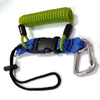 China Retractable Fishing Rod Safety Lanyard Webbing Tool Spring Lanyard Belt for sale