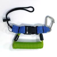 China Retractable Fishing Rod Safety Lanyard Webbing Tool Spring Lanyard Belt for sale