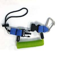 China Retractable Fishing Rod Safety Lanyard Webbing Tool Spring Lanyard Belt for sale