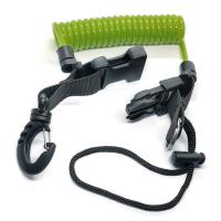 China Flexible Safety Helmet Hard Hat Lanyard With Clip for sale