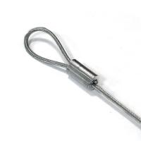 China Wire Rope Eye To Eye Sling Stainless 316 For Security Lanyards for sale