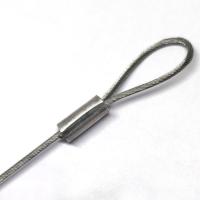 China Wire Rope Eye To Eye Sling Stainless 316 For Security Lanyards for sale