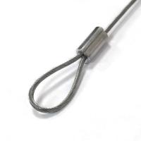 China Wire Rope Eye To Eye Sling Stainless 316 For Security Lanyards for sale