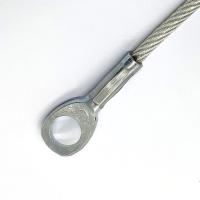 China Wholesale PVC-Coated Stainless Steel Wire Rope Cable Flemish Eye Sling for sale