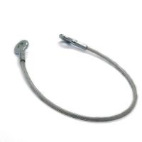 China Stainless 316 Steel Rope Wire Sling Tool With Stamped Eyelets for sale