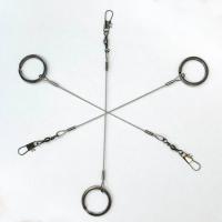 China Black Stainless Steel Wire Rope Fittings Hanging Hook Fishing Tools Safety for sale