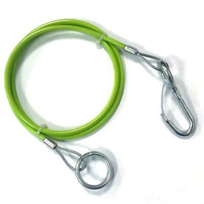 China Pe Coated Hoist Wire Rope Sling Stainless Steel Cable 12mm for sale