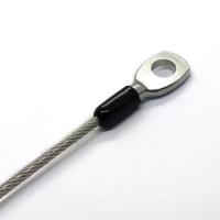 China Steel Rope For Lighting Flexible Stainless Steel Wire Rope Rod With Eyelet for sale