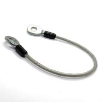 China Steel Rope For Lighting Flexible Stainless Steel Wire Rope Rod With Eyelet for sale