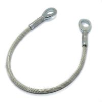 China Wire Rope Eye To Eye Sling Stainless 304 For Hanging Kits for sale