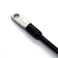 China Safety Wire Rope Sling Tool With Stamped Eyelets Hook Spring Hanging Kits for sale