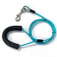 China PVC Coated Cable Pet Leash Dog Tie Out Stake And Tie Out Cable For Dogs Up To 90 Lbs for sale