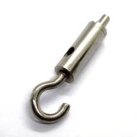 China Adjustable Side Exit Cable Grippers With Hook For Aircraft Stainless Wire Rope for sale