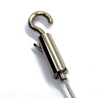 China Adjustable Side Exit Cable Grippers With Hook For Aircraft Stainless Wire Rope for sale