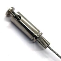 China Stainless Steel Cable Gripper With Griplock Nut For Led Ceiling Light for sale
