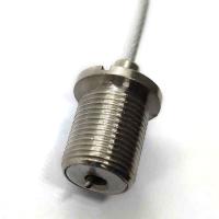 China Suspension Cable System Grip Lock Brass Grippers Suspended Cable Clip For Panel Lights for sale