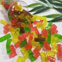 China Factory Wholesale 3D Building Blocks Gummy Candy Sweets Juice Flavor Soft Candies for sale