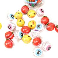 China Halal Certified Gummy Candy Filled Jam Assorted Ball Shape Soft Candy Sweets Wholesale for sale