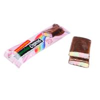 China Sweet Soft Cotton Candy Assorted Fruit Flavor Chocolate Covered Marshmallow for sale