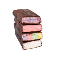 China Sweet Soft Cotton Candy Assorted Fruit Flavor Chocolate Covered Marshmallow for sale