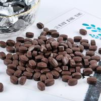 China Bulk Mixed Coffee Flavor Pressed Tablet Candy Office Snacks Coffee Bean Candies for sale