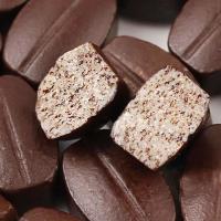 China Bulk Mixed Coffee Flavor Pressed Tablet Candy Office Snacks Coffee Bean Candies for sale