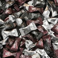 China Bulk Mixed Coffee Flavor Pressed Tablet Candy Office Snacks Coffee Bean Candies for sale