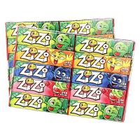 China ZiZi Chewing Gum with Tattoo Sticker Assorted Fruit Flavor Gum Chew Bubble Gum for sale
