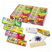 China ZiZi Chewing Gum with Tattoo Sticker Assorted Fruit Flavor Gum Chew Bubble Gum for sale