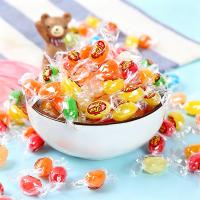 China High Quality Assorted Sour And Sweet Fruit Flavor Chewy Jelly Beans Candy Gummy Candies for sale