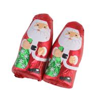 China Custom Solid Bittersweet Chocolate Block 10g Christmas Snowman Chocolates for sale
