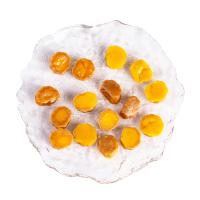 China 3D Egg Tart Shaped Fudge Gummy Candy Creative Casual Snacks Candy Sweets Soft Candies for sale