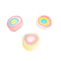 China Wholesale High Quality Mini Colorful Cream Coated Marshmallow Bagged Cotton Candy for sale