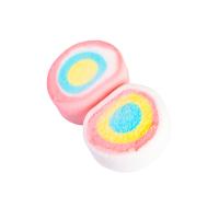 China Wholesale High Quality Mini Colorful Cream Coated Marshmallow Bagged Cotton Candy for sale