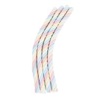 China Factory Wholesale Smile Marsh Long Twist Marshmallow Kid's Soft Candy Bagged Cotton Candy for sale