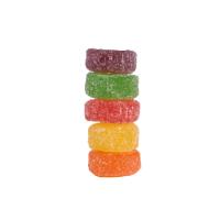 China Sour and Sweet Fruit Flavor Gummy Candy Sweets Colorful Soft Chewy Candies for sale