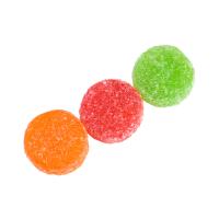 China Sour and Sweet Fruit Flavor Gummy Candy Sweets Colorful Soft Chewy Candies for sale
