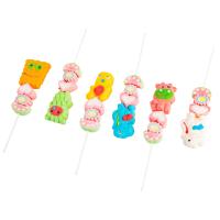 China Cartoon Shape Marshmallow Children's Snacks Sweet Cream Coated Soft Cotton Candy for sale