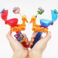 China Candy Factory Wholesale Sweets Fun Children's Candy Toys Fruit Flavor Hard Lollipops for sale