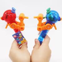 China Candy Factory Wholesale Sweets Fun Children's Candy Toys Fruit Flavor Hard Lollipops for sale