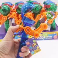 China Candy Factory Wholesale Sweets Fun Children's Candy Toys Fruit Flavor Hard Lollipops for sale