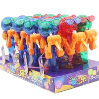 China Candy Factory Wholesale Sweets Fun Children's Candy Toys Fruit Flavor Hard Lollipops for sale