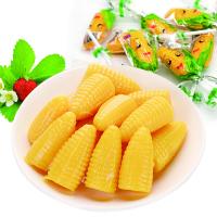 China Wholesale Custom Sweet Soft Candy Corn Cob Lollipop Candy Stick Gummy Candy for sale