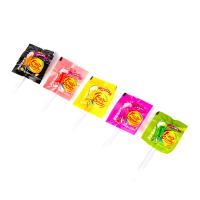 China Assorted Mixed Fruit Flavor Lollipop Candy Stick Candy Hard Candy Wholesale for sale
