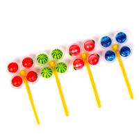China 3D Windmill Shaped Soft Lollipop Sweets Assorted Fruit Flavor Gummy Candy Snacks for sale