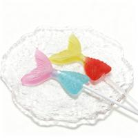 China 20g Flat Crystal Lollipop Assorted Cartoon Shape Sugar Free Hard Candy Sweets for sale