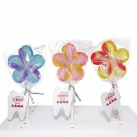 China 20g Flat Crystal Lollipop Assorted Cartoon Shape Sugar Free Hard Candy Sweets for sale